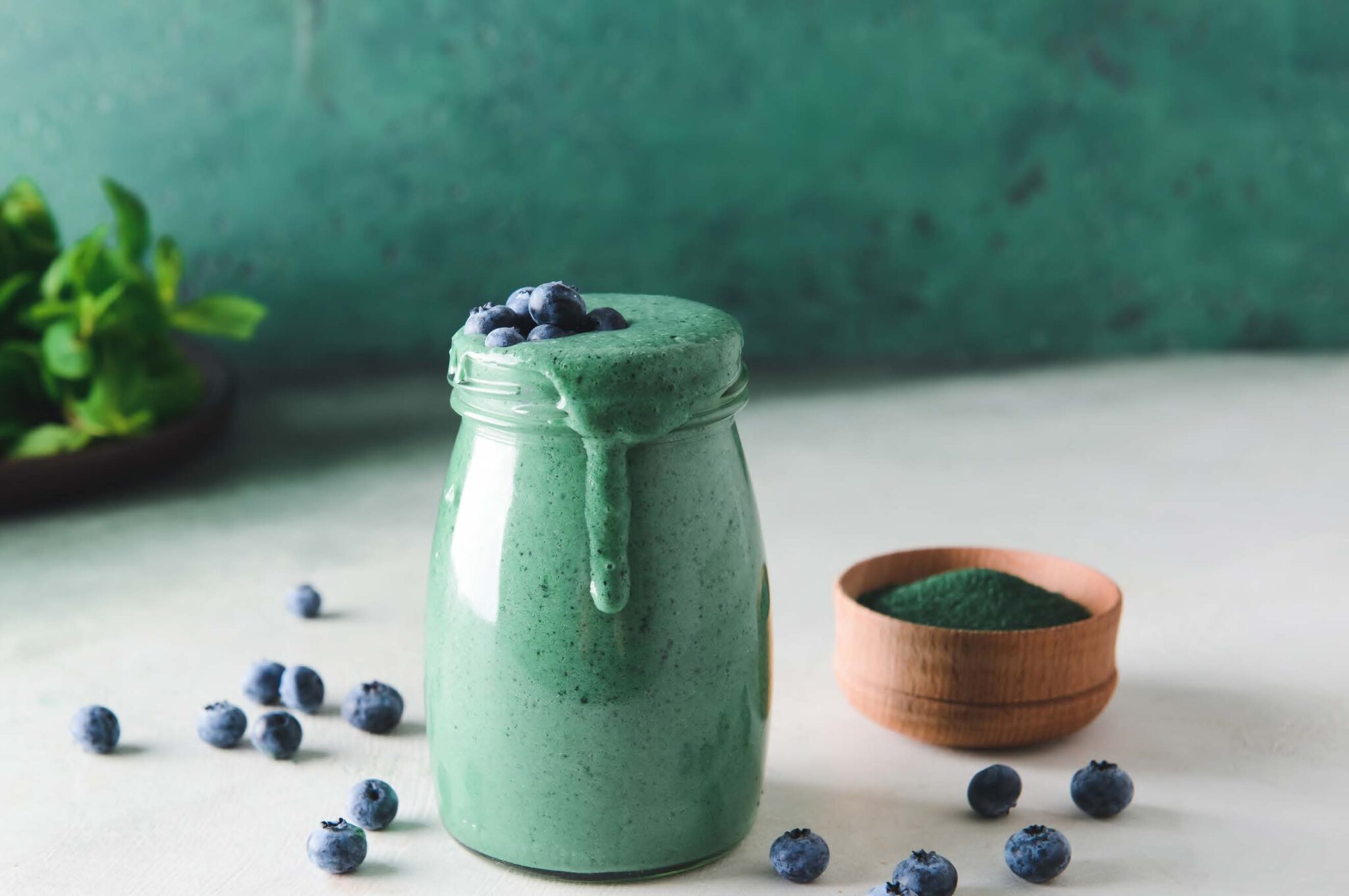 Spirulina Milk — A Superfood Blend of Creamy Green Energy – Nutrify – Plant Based Milk and Food ...